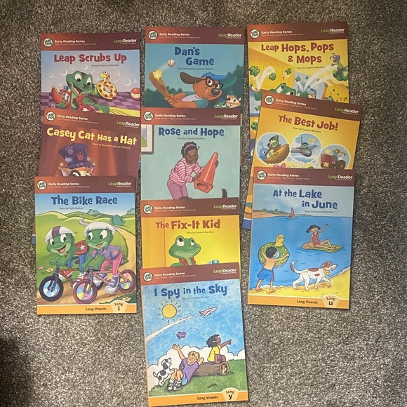 Leapfrog | Toys | Leapfrog Leapreader Interactive Books Long And Short ...